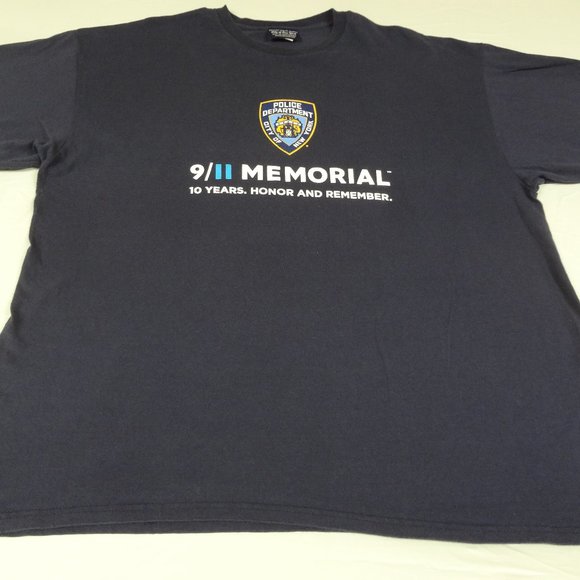 CITY OF NEW YORK | Shirts | City Of New York Nyc 91 Memorial 1 Years ...